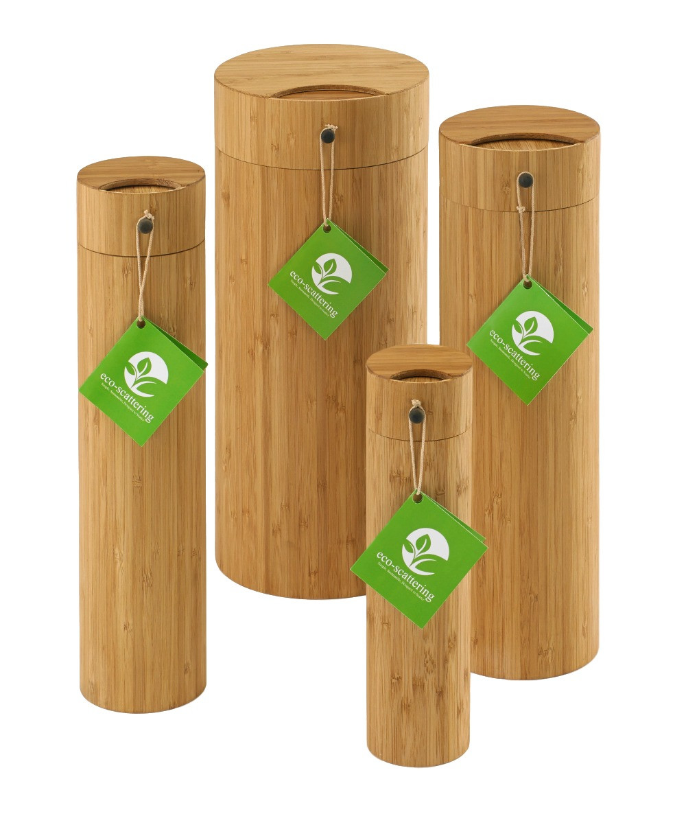 XL Bamboo Eco Scattering Urn | Lone Star Cremation